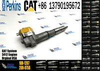 China New 3412E 3408 Diesel Fuel Injector for Excavator Engine Parts 232-1171 10R-1267 232-1183 10R-1266 4CR01974 for sale
