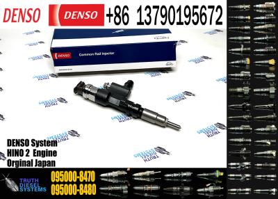 China New Fuel Injector 095000-8470 095000-8480 23670-E0420 23670-79095 23670-79096 23670-E9291 for Denso Toyota Coaster Hino N04C for sale