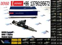 China Diesel Fuel Injector 295050-0760 23670-E0380 295050-3090 OEM for Construction Machinery with 3 Months Warranty for sale