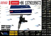 China Diesel Fuel Injector 295050-0760 23670-E0380 295050-3090 OEM for Construction Machinery with 3 Months Warranty for sale
