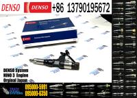 China New Fuel Denso Injector 095000-5993 095000-5990 095000-5991 23670-E0310 23670-E0311 23910-1410 for Hino Truck FC6J0W J05D Engine for sale