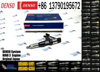 China New Fuel Denso Injector 095000-5993 095000-5990 095000-5991 23670-E0310 23670-E0311 23910-1410 for Hino Truck FC6J0W J05D Engine for sale