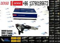 China High-Performance Common Rail Injector OEM Replacement 095000-6353 095000-6350 for HINO J05E Engine 23670-E0050 Compatible for sale