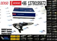 China High-Performance Common Rail Injector OEM Replacement 095000-6353 095000-6350 for HINO J05E Engine 23670-E0050 Compatible for sale