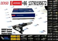 China Diesel Fuel Injector Nozzle Common Rail Injector 095000-6353 095000-6352 23670-E0050 compatible with DENSO HINO J05E for sale