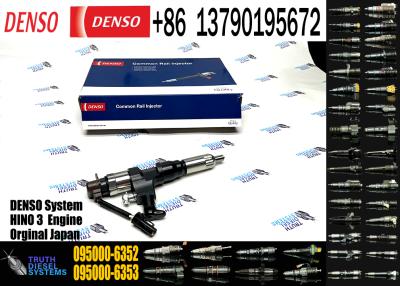 China Diesel Fuel Injector Nozzle Common Rail Injector 095000-6353 095000-6352 23670-E0050 compatible with DENSO HINO J05E for sale