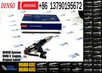 China Diesel Fuel Injector Nozzle Common Rail Injector 095000-6353 095000-6352 23670-E0050 compatible with DENSO HINO J05E for sale