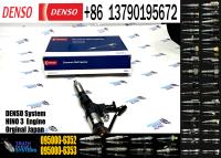 China Diesel Fuel Injector Nozzle Common Rail Injector 095000-6353 095000-6352 23670-E0050 compatible with DENSO HINO J05E for sale