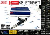 China Auto Engine Part 095000-6353 23670-E0050 Common Rail Fuel Injector for Kobelco SK200-8 Excavator Hino J05E Engine Parts for sale