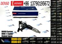China Auto Engine Part 095000-6353 23670-E0050 Common Rail Fuel Injector for Kobelco SK200-8 Excavator Hino J05E Engine Parts for sale
