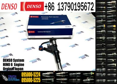 China Common Rail Injector 9709500-522 095000-5226 095000-5224 095000-5223 095000-5222 for 5226 HINO 700 E13C Engine for sale