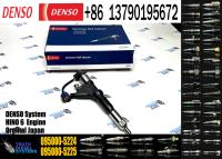 China Common Rail Injector 9709500-522 095000-5226 095000-5224 095000-5223 095000-5222 for 5226 HINO 700 E13C Engine for sale