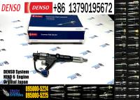 China Common Rail Injector 9709500-522 095000-5226 095000-5224 095000-5223 095000-5222 for 5226 HINO 700 E13C Engine for sale