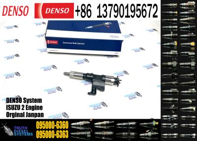 China 095000-6360 095000-6363 diesel Engine Injector 095000-8933 095000-8930 095000-636# Common Rail diesel Injector for Isuzu 4HK1 for sale