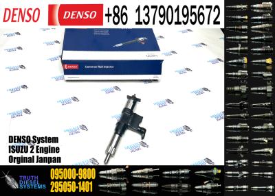 China Common Rail Diesel Fuel Injector 095000-9800 8-98219181-0 Truck Excavator Diesel engine spare Auto parts for sale