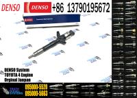 China New 23670-0L070 095000-5520 23670-09360 Common Rail Diesel Injector for Toyota Hilux Hiace 2KD-FTV 2.5L D4D Euro 3 Engine for sale