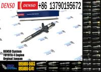 China Diesel Fuel Pump Injectors 095000-5663 0950005663 23670-30050 2367030050 for sale