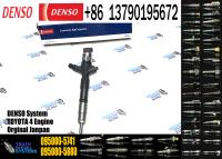 China Factory price NEW Common Rail Diesel Fuel Injector 095000-5741 23670-39135 Auto Parts for Toyota 1KD-FTV 3.0T Hiace Hilux for sale