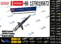 China Factory price NEW Common Rail Diesel Fuel Injector 095000-5741 23670-39135 Auto Parts for Toyota 1KD-FTV 3.0T Hiace Hilux for sale