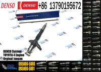 China Common Diesel Fuel Injector 23670-30050 095000-5880 23670-39095 for Toyota New and Genuine Denso Product for sale