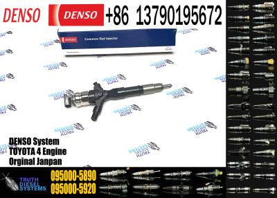 China Diesel Fuel Injector Assembly 095000-5890 095000-5741 23670-39135 Common Rail Injection for TOYOTA for sale