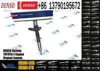 China Diesel Fuel Injector 23670-09060 095000-5930 Fuel Injector for Toyota Hilux 2KD-FTV 2.5D Common Rail Injection Valve for sale