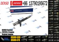 China Diesel Fuel Injector 23670-09060 095000-5930 Fuel Injector for Toyota Hilux 2KD-FTV 2.5D Common Rail Injection Valve for sale