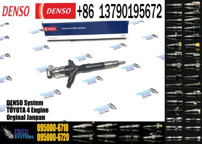 China Remanufactured 095000-6710 095000-671# 095000-701# Truck/car/excavator Injector for OE 23670-30120 23670-30230 Diesel Engine for sale