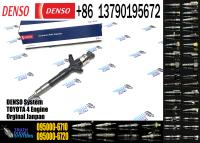 China Remanufactured 095000-6710 095000-671# 095000-701# Truck/car/excavator Injector for OE 23670-30120 23670-30230 Diesel Engine for sale