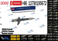 China Fuel Injector 095000-7010 23670-39165 23670-30120 for Toyota Dyna Hiace 1kd-ftv Engine Construction machinery parts for sale