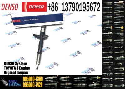 China High Quality Diesel Fuel Injector Assembly Common Rail Injector 23670-30300 095000-7360 for To-yota ALA30 RAV4 2AD 1KD 2KD-FTV for sale