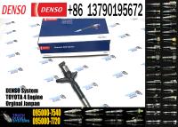 China 095000-7540 23670-30281 Auto Fuel Injection 0950007540 Truck Injectors 095000 7540 for Denso for sale