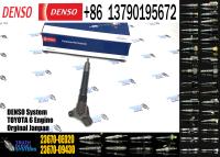 China Yunhui High Quality Common Rail Injector 23670-0e020 23670-09430 for Toyota 2gd-ftv for sale