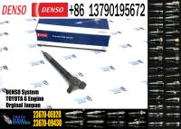 China Yunhui High Quality Common Rail Injector 23670-0e020 23670-09430 for Toyota 2gd-ftv for sale