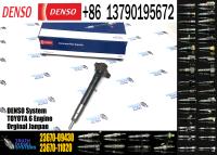 China 23670-0E020 Common Rail System Fuel Injector Nozzle 295700-0560 23670-09430 for Toyota Hilux Revo for sale
