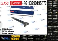 China 23670-0E020 Common Rail System Fuel Injector Nozzle 295700-0560 23670-09430 for Toyota Hilux Revo for sale