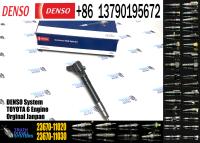 China High-quality Best-selling Common Rail diesel Fuel Injectors 23670-0E020 23670-09430 23670-11020 Suitable for Toyota 2GD Engines for sale