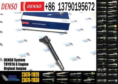 China High-quality Best-selling Common Rail diesel Fuel Injectors 23670-0E020 23670-09430 23670-11020 Suitable for Toyota 2GD Engines for sale
