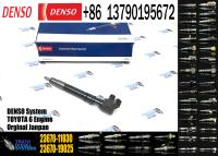 China New common rail fuel injector for diesel engine 23670-11040 23670-11100 23670-11030, stable performance for sale
