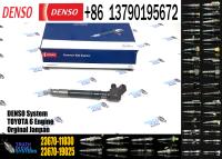 China New common rail fuel injector for diesel engine 23670-11040 23670-11100 23670-11030, stable performance for sale