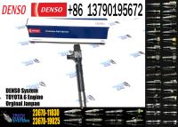 China New common rail fuel injector for diesel engine 23670-11040 23670-11100 23670-11030, stable performance for sale