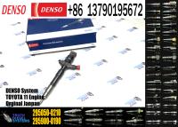China Diesel Engine Spare Parts 295050-0470 295050-0210 Common Rail Fuel Injector 23670-30410 for Toyota Hiace Hilux 1KD-FTV 2KD-FTV for sale