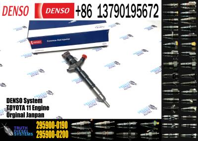 China Original Diesel Fuel Engine Common Rail Injector 295900-0240 295900-0190 23670-30170 23670-39445 for Toyota 1KD Euro 5 Engine for sale