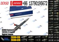 China Original Diesel Fuel Engine Common Rail Injector 295900-0240 295900-0190 23670-30170 23670-39445 for Toyota 1KD Euro 5 Engine for sale