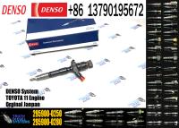 China 100% Original Brand New 295900-0250 23670-30440 23670-39435 Common Rail Injectors 23670-30440 23670-39435 Diesel Fuel Injectors for sale