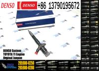 China 100% Original Brand New 295900-0250 23670-30440 23670-39435 Common Rail Injectors 23670-30440 23670-39435 Diesel Fuel Injectors for sale