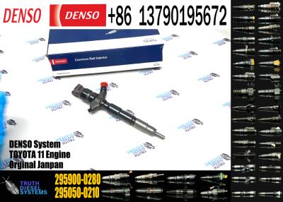 China 295900-0280 Fuel Injector 2959000280 DCRI200280 23670-30450 for Toyota Hilux 2KD 2.5D D4D EURO 5 Diesel Engine Injection Valve for sale