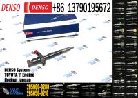 China 295900-0280 Fuel Injector 2959000280 DCRI200280 23670-30450 for Toyota Hilux 2KD 2.5D D4D EURO 5 Diesel Engine Injection Valve for sale