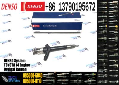 China 23670-0R020 Diesel Fuel Injector 095000-6040 for Toyota RAV4 2.2 2AD-FTV Engine Common Rail Injection Valve 236700R020 for sale