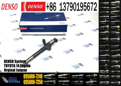 China diesel Common Rail Injectors 23670-0R010 095000-5610 095000-6110 095000-6900 095000-7240 diesel Engine Fuel Injector for Toyota for sale
